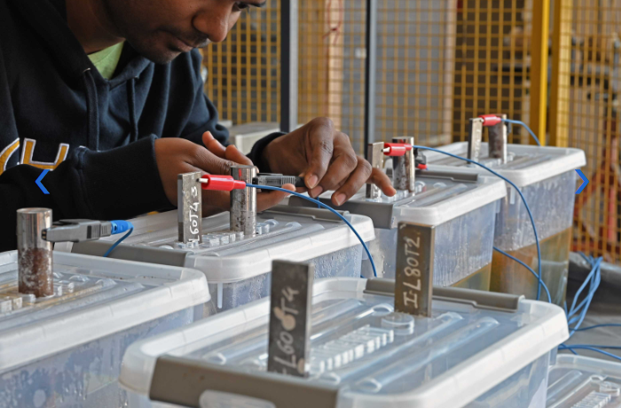 Fatigue Testing - Labo Soete — Offshore energy — Ghent University