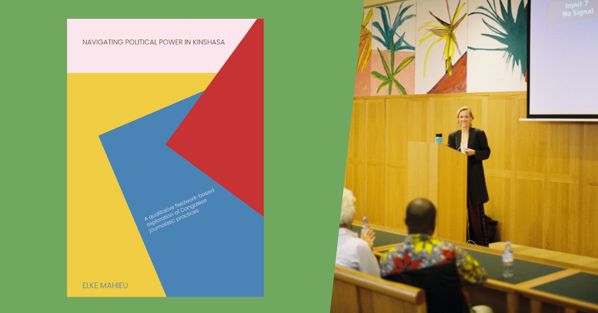 Elke Mahieu deed onderzoek naar de onderhandelingen van Congolese ...