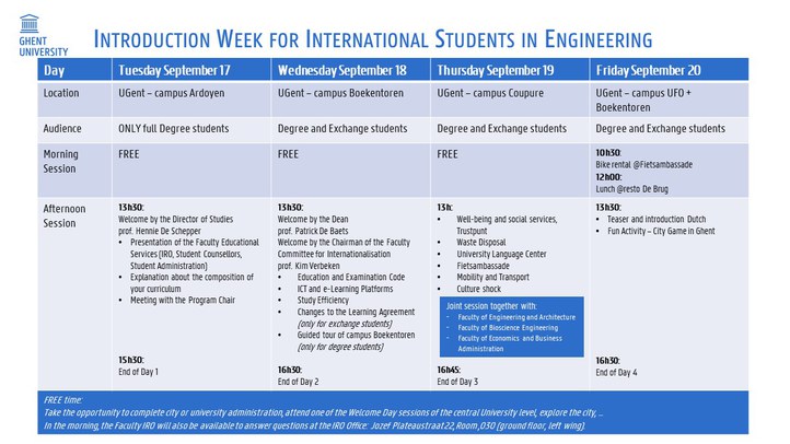 iWISE - Introduction Week for International Students in Engineering ...